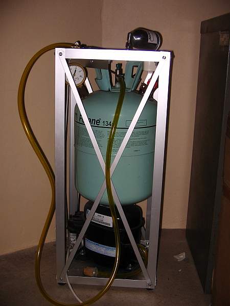 A compressor made with fridge technology